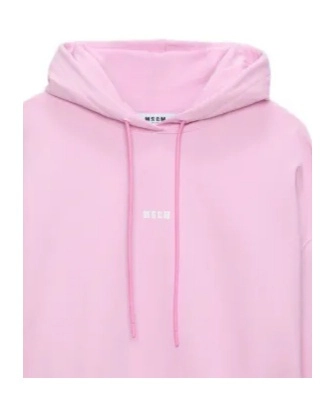 MSGM Drawstring Hoodie - Pink