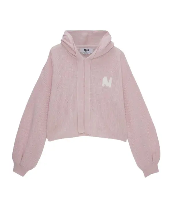 MSGM Logo-embellishment Hooded Sweater