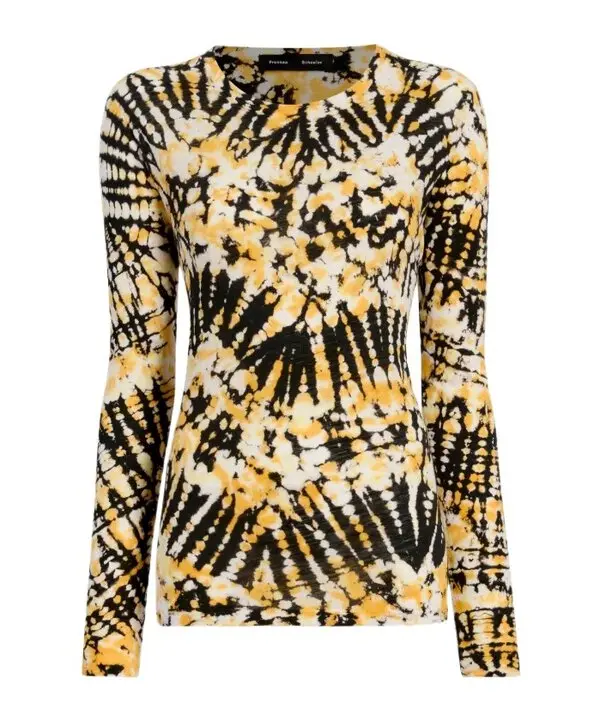 Proenza Schouler Mia Long-sleeve Top