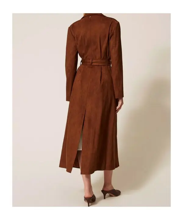 TWINSET Belted Trench Coat
