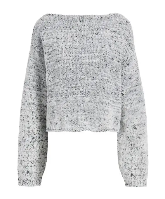 Proenza Schouler Maddox Off-the-shoulder Sweater - Gray