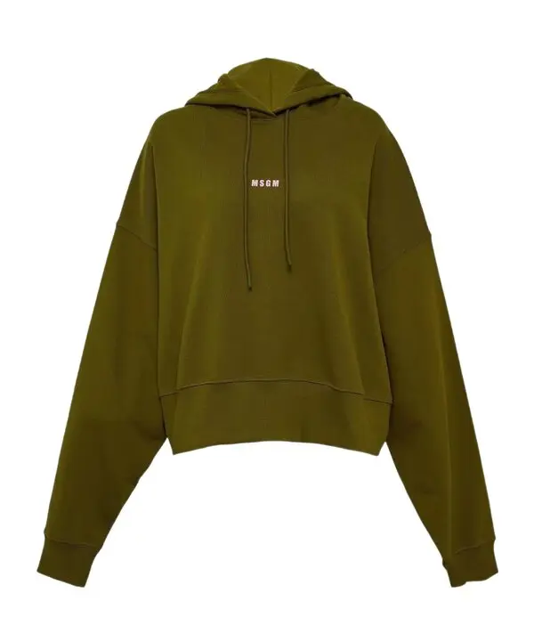 MSGM Logo-print Hoodie