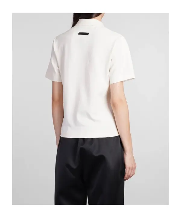 Fear Of God Piqué Cropped Polo Top