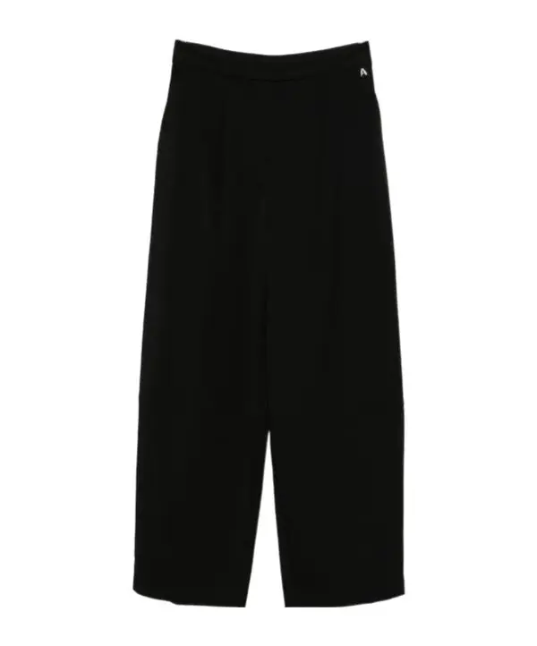 TWINSET Logo-plaque Wide-leg Trousers