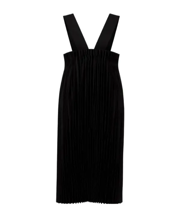 Comme Des Garçons Pleated Midi Dress