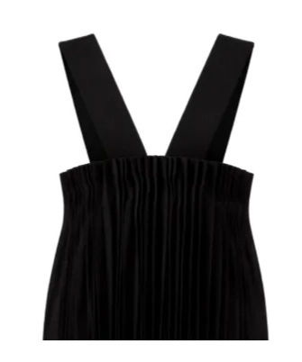 Comme Des Garçons Pleated Midi Dress