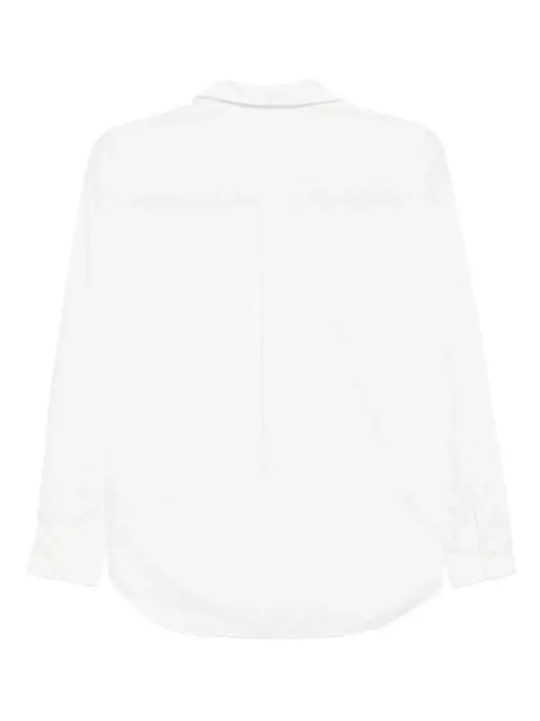 Comme Des Garçons Round-collar Long-sleeve Shirt
