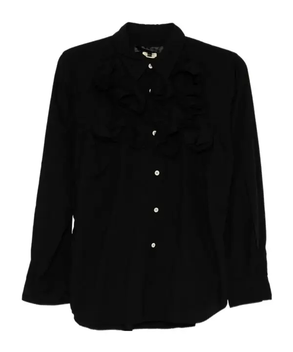 Comme Des Garçons Rose Detail Blouse