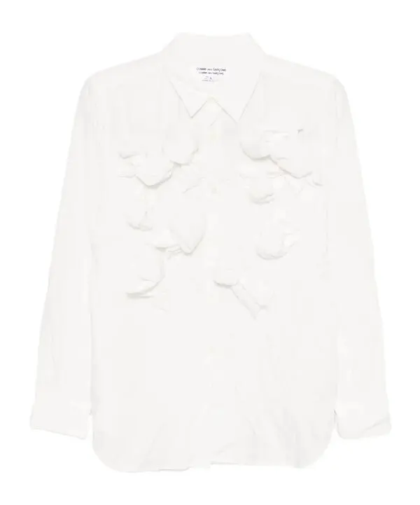 Comme Des Garçons Knot-detail Blouse