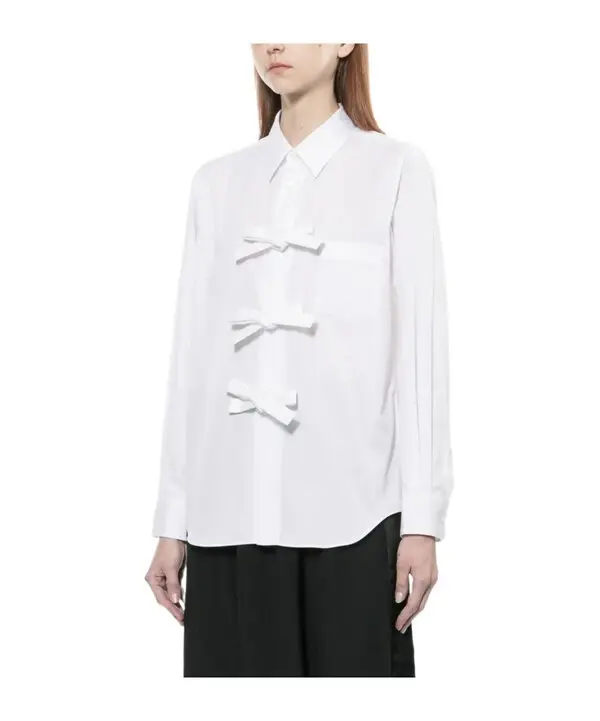 Comme Des Garçons Bow Detail Shirt