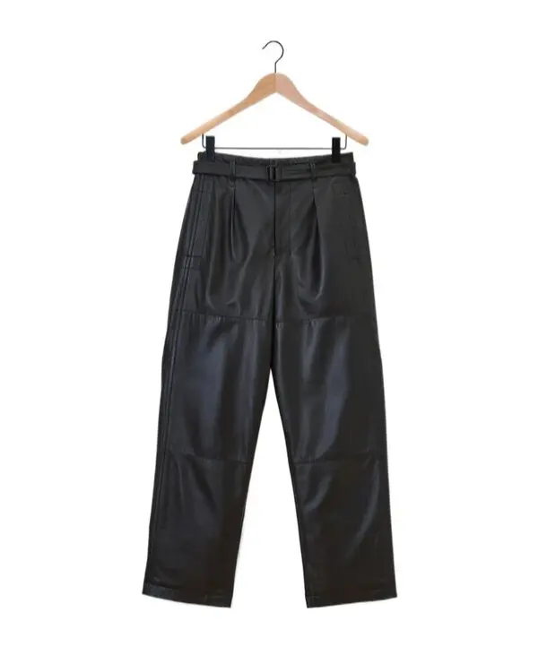 LEMAIRE Pleat Detailed Belted Straight Leg Pants