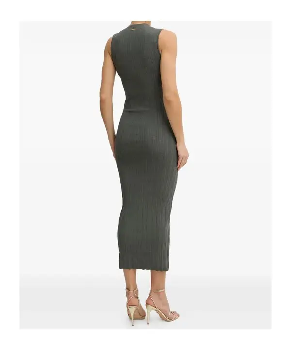 TWINSET Ribbed-knit Sleeveless Dress