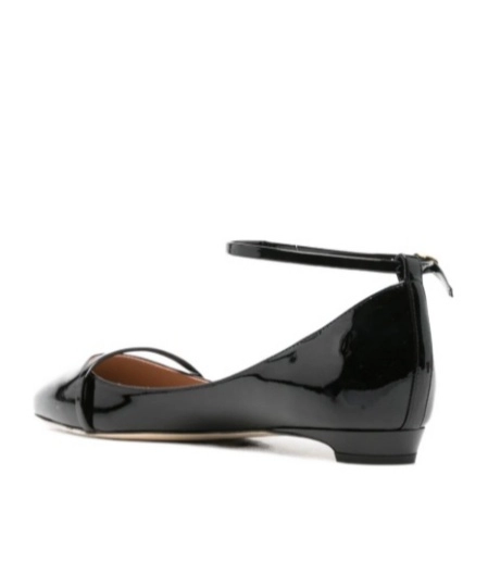 MALONE SOULIERS Mary Ankle-strap Ballet Flats