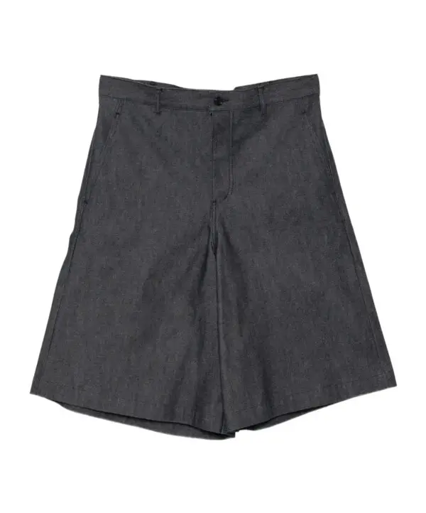 Comme Des Garçons Wide-leg Denim Shorts