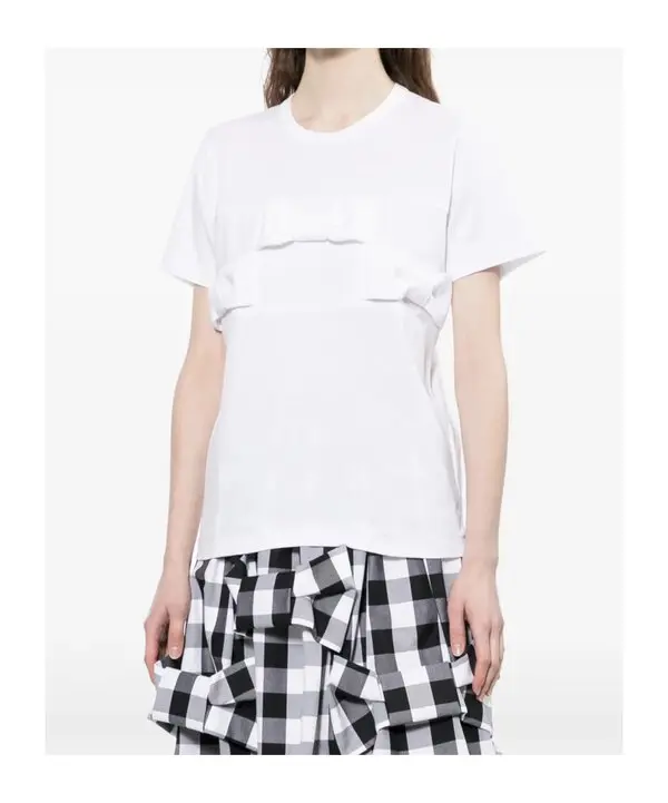 Comme Des Garçons Bow Round Neck T-shirt