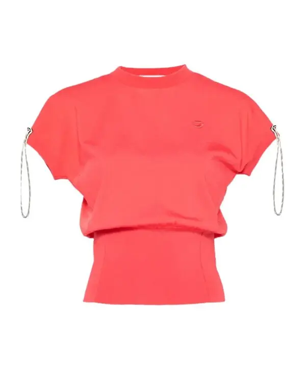 Coperni Logo-embroidered Drawstring T-shirt
