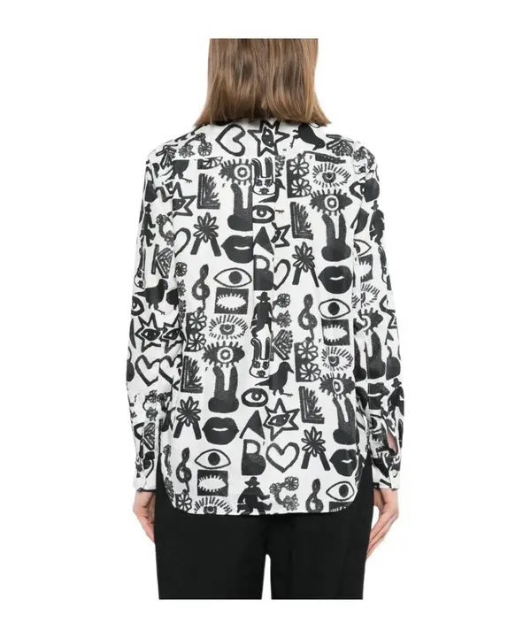 Comme Des Garçons Graphic-print Shirt