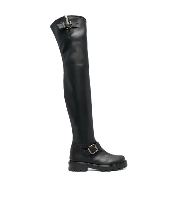 JIMMY CHOO Biker Ii Knee-high Boots