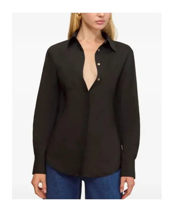 Cult Gaia Emelyn Open-back Shirt
