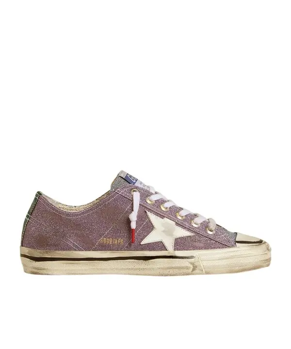 GOLDEN GOOSE V-star Lab Sneakers - Lavender
