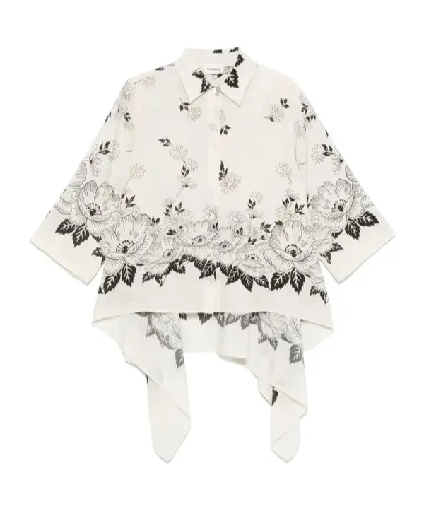 P.a.r.o.s.h Floral-print Shirt