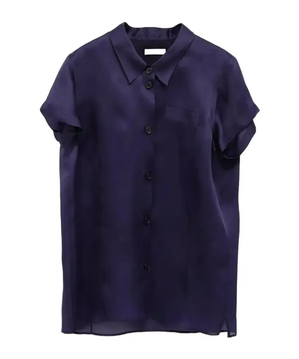 Khaite Keefe Silk Shirt