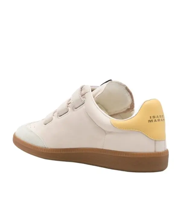 Isabel Marant Étoile Beth Side Logo Sneakers - White