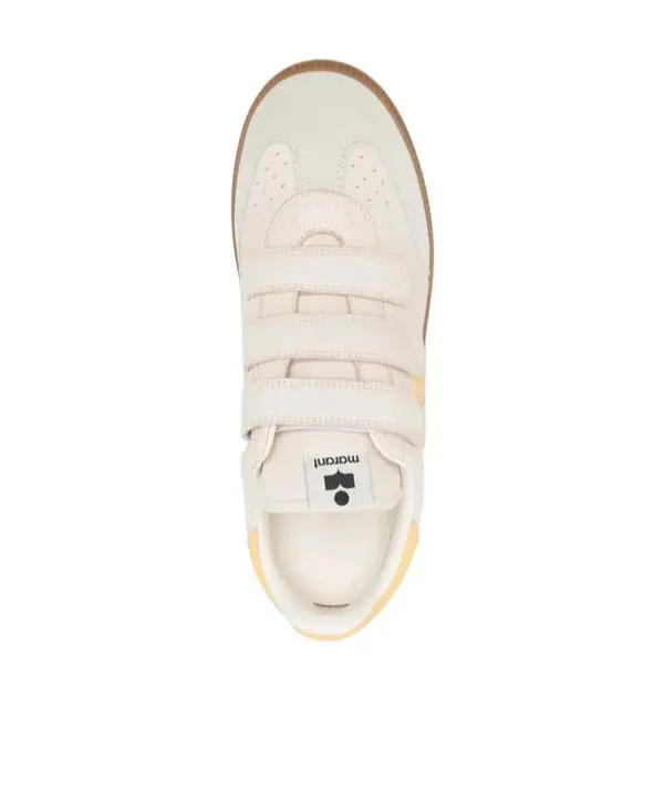 Isabel Marant Étoile Beth Side Logo Sneakers - White