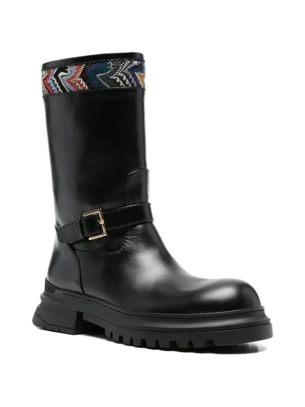 Missoni Buckle Trim Boots