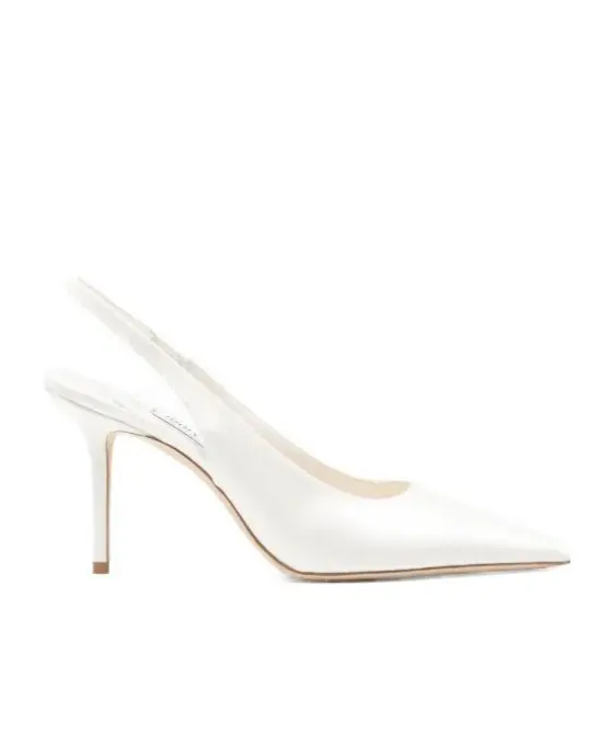 JIMMY CHOO Love Slingback Pumps - White
