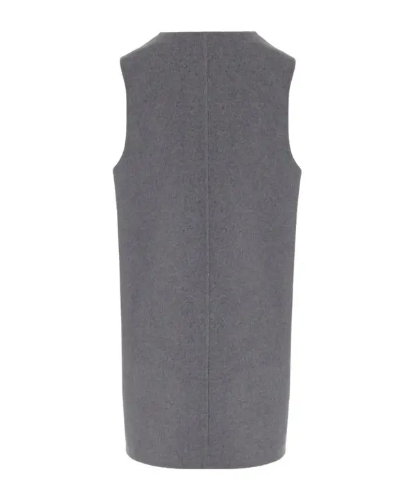 Khaite Wool Sleeveless Dress