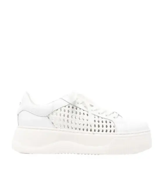 Cult Gaia Perry Perforated Leather Sneakers
