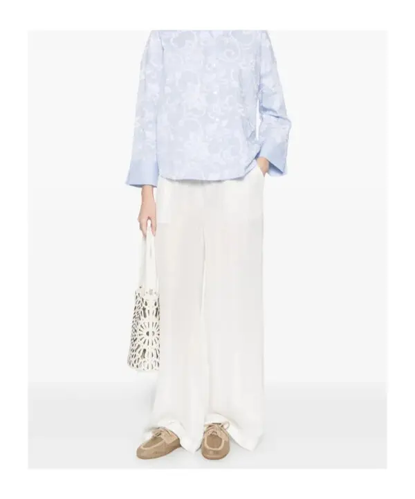 P.a.r.o.s.h High-waisted Wide Leg Trousers