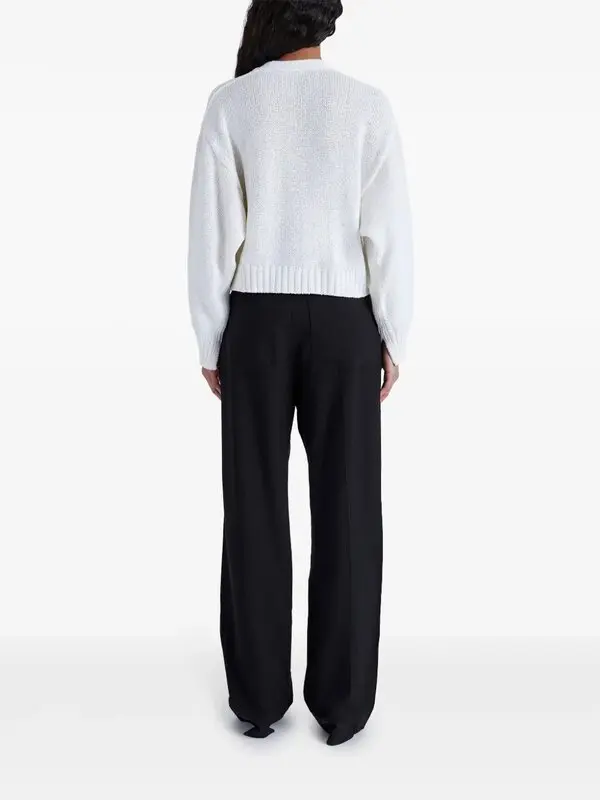 Proenza Schouler Cropped Knit Cardigan