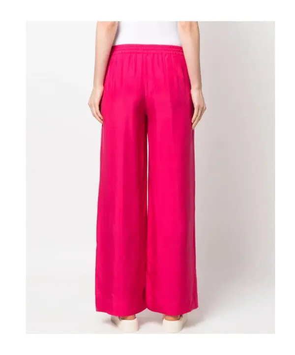 P.a.r.o.s.h Silk Wide Leg Drawstring Trousers