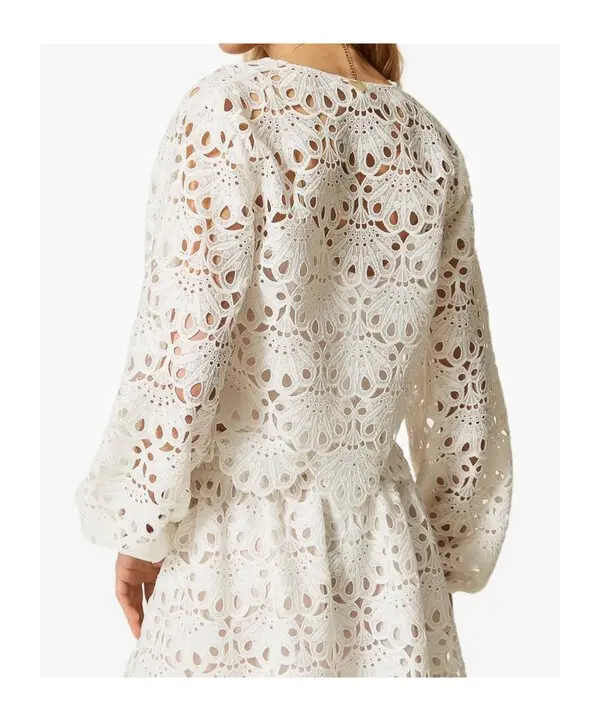 TWINSET Macramé-woven Blouse