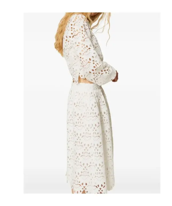 TWINSET Macramé-woven Blouse