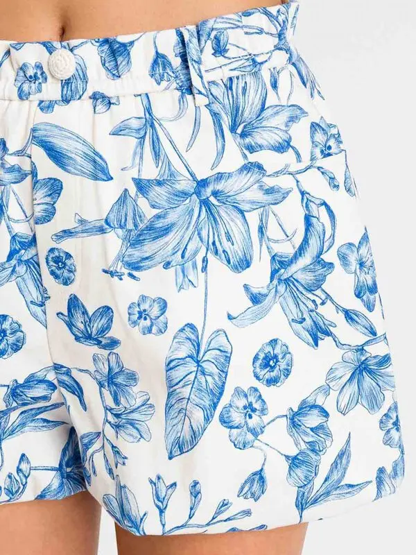 TWINSET Floral-print Shorts