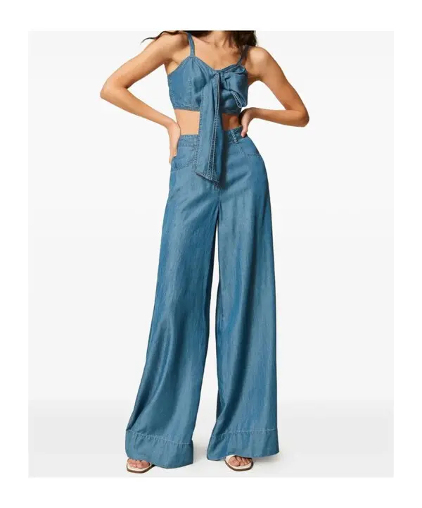 TWINSET High-rise Palazzo Pants