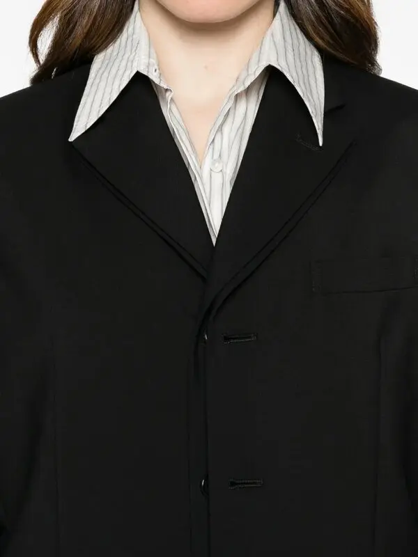Comme Des Garçons Single-breasted Blazer