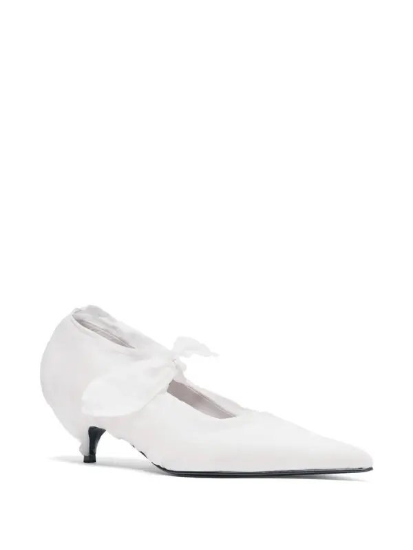 Proenza Schouler Slash Organza Pumps