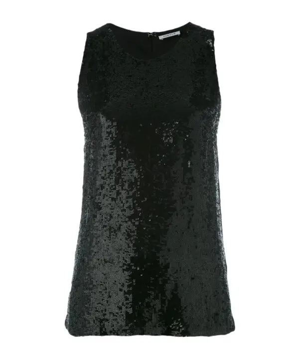 P.a.r.o.s.h Sequin Embellished Tank Top