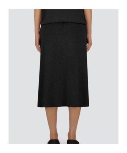 Herno Ribbed Midi Skirt
