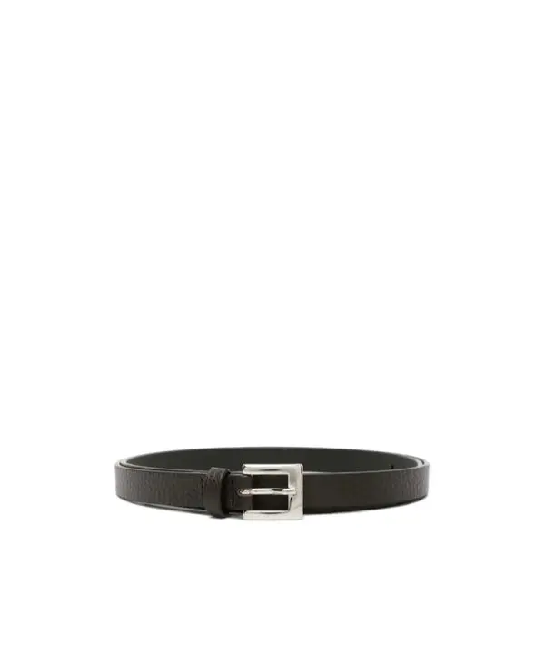P.a.r.o.s.h Pebbled Leather Belt