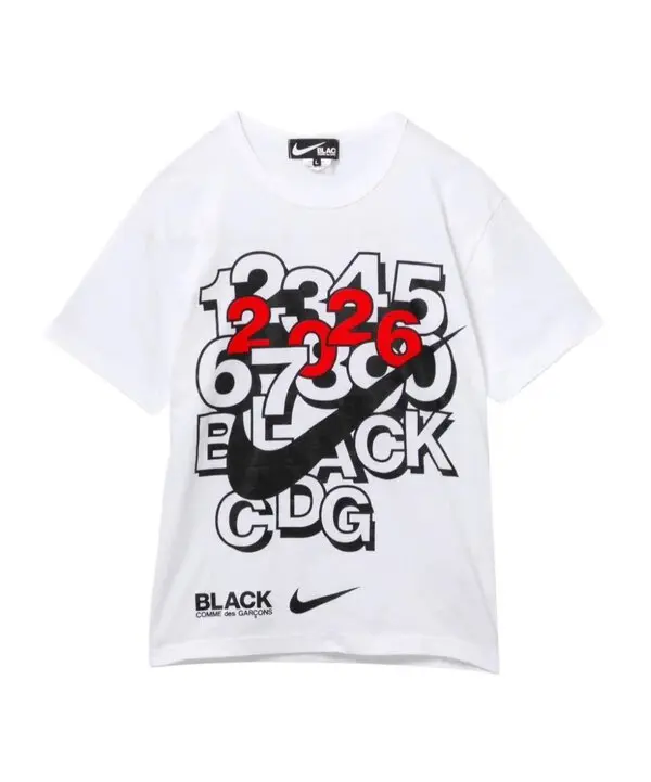 Comme Des Garçons X Nike Logo-print T-shirt