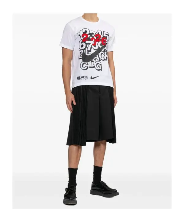 Comme Des Garçons X Nike Logo-print T-shirt