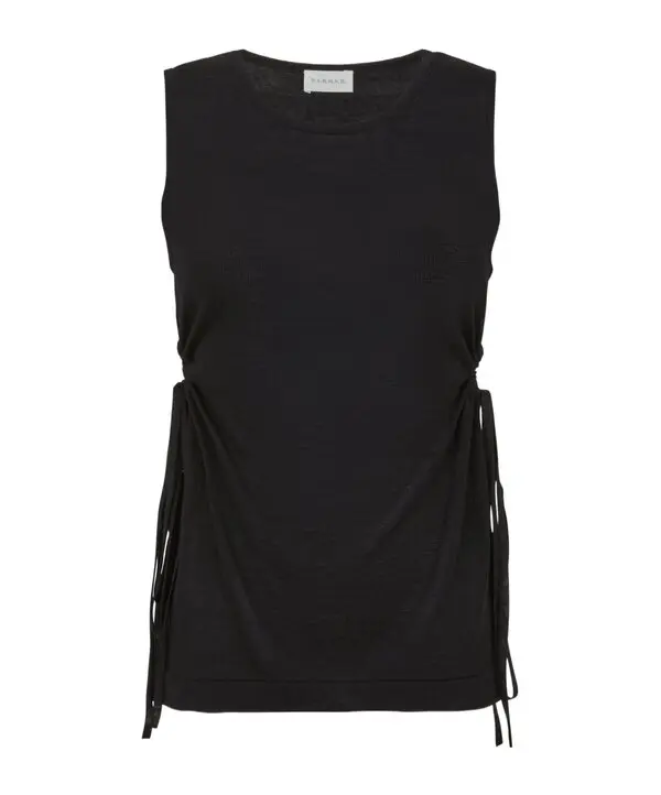 P.a.r.o.s.h Side-tie Knit Top