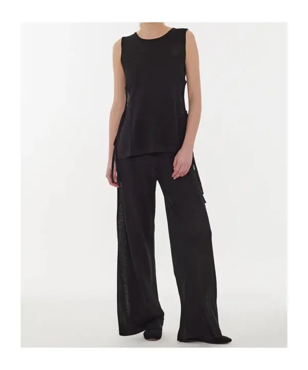 P.a.r.o.s.h Side-tie Knit Top