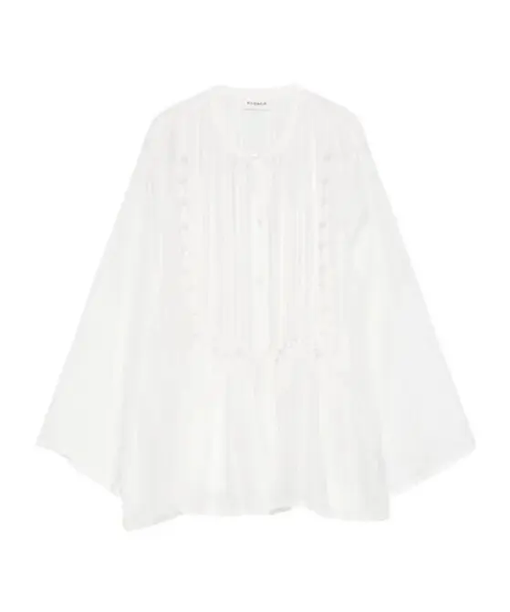 P.a.r.o.s.h Beaded Pleated Blouse