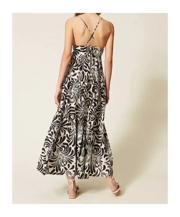 TWINSET Printed Maxi Dress